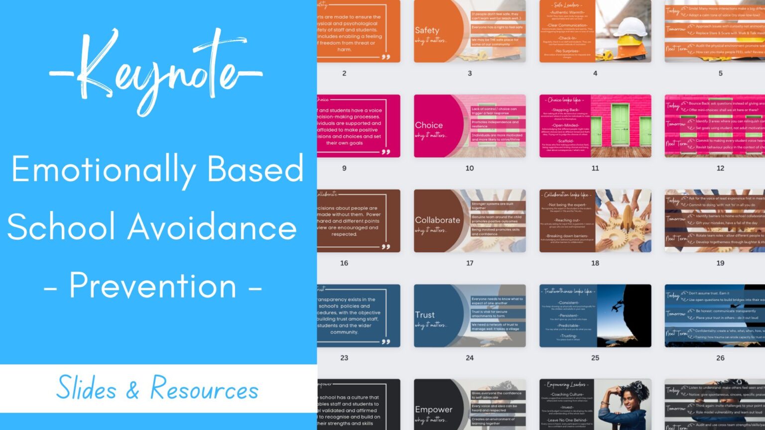 KEYNOTE | Emotionally Based School Avoidance (EBSA) 1 - Prevention - Dr ...